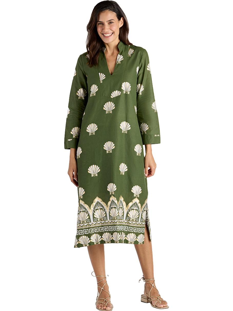 JUDE CONNALLY Jude Connally Lyra Cotton Voile Printed Midi Dress